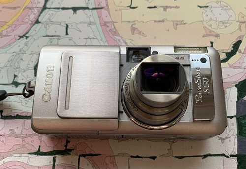 Canon PowerShot S60 цифровой фотоаппарат