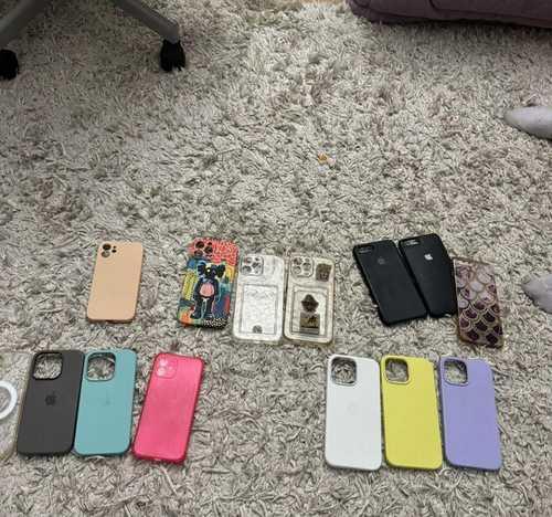 Чехлы на iPhone 8 , 13 pro max,15 pro, 12