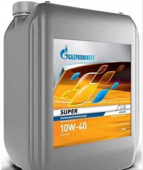 Масло Газпромнефть Super 10w-40 SG/CD (20л) п/с