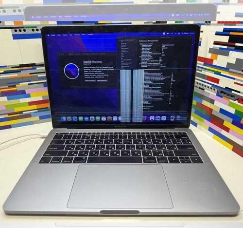 Apple macbook pro 13 2017 с поврежденным дисплеем