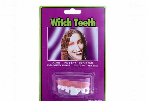 Зубы кривые Witch Teeth карнавальный реквизит