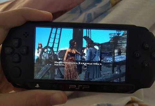 30игр Sony PSP E1008 прошита под пиратки с играми