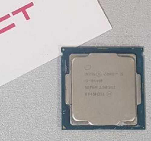 Процессор intel core I5-9400F