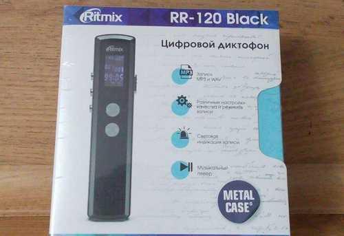 Цифровой диктофон Ritmix RR-120 Black 8 Gb