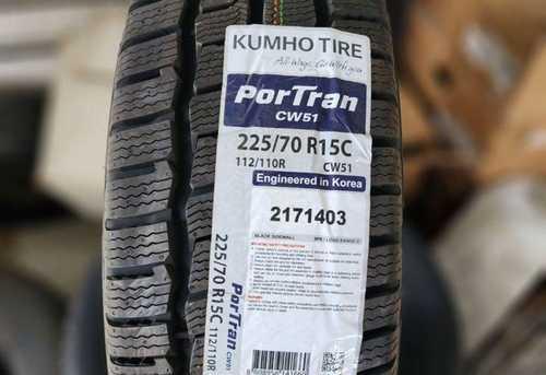 Kumho Winter PorTran CW51 225/70 R15C 112R