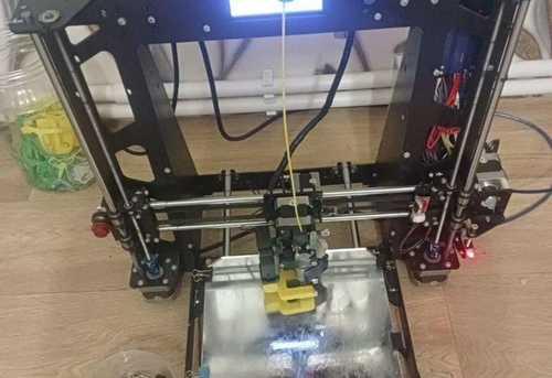 3D принтер Prusa i3 steel 200x300x200