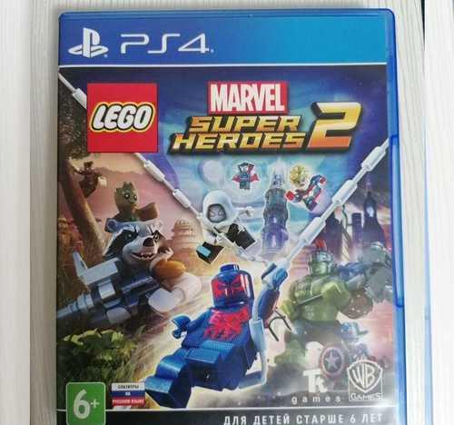 Игра Lego Marvel super heroes ps4