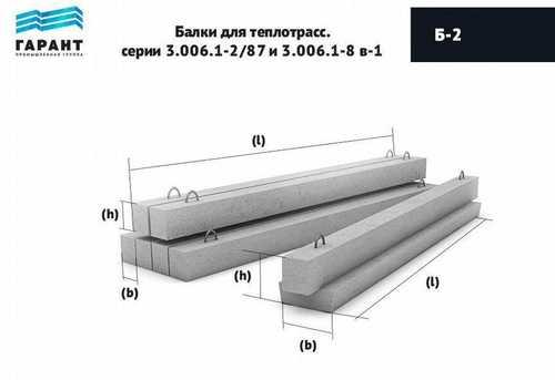 Балка железобетонная Б-2