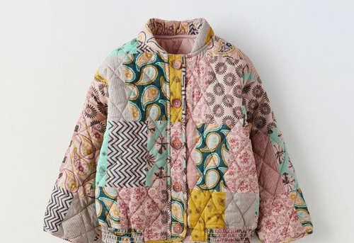 Стеганая куртка-бомбер Zara 116