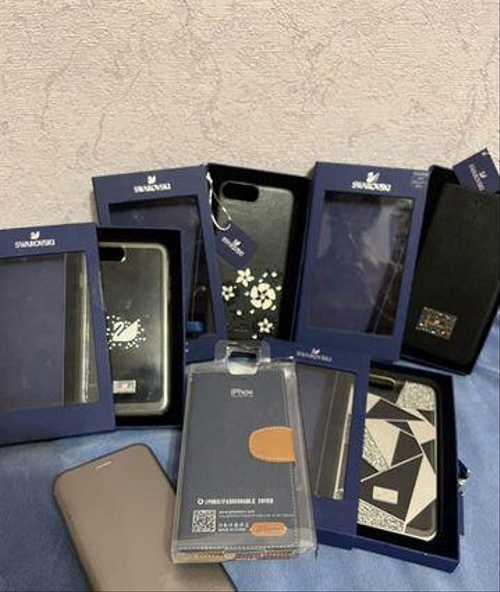 Swarovski чехлы apple 7/8 plus
