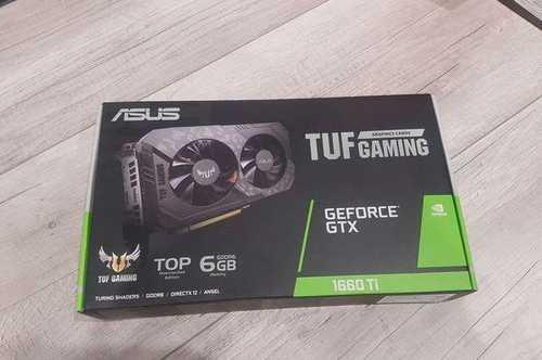 Видеокарта asus GTX 1660 Ti 6144Mb TUF gaming