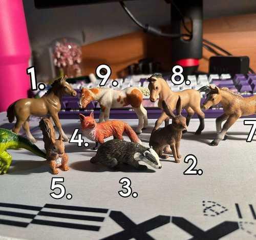 Коллекционеые игрушки Schleich,Papo,Procon,Safari