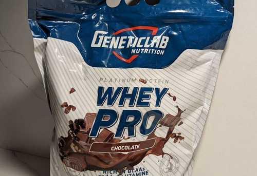 Протеин сывороточный GeneticLab whey, 2 кг шоколад