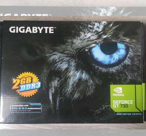 Видеокарта gigabyte GeForce GT 730