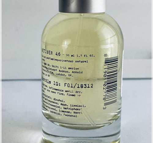 Le labo Vetiver 46 edp парфюм Новый Оригинал