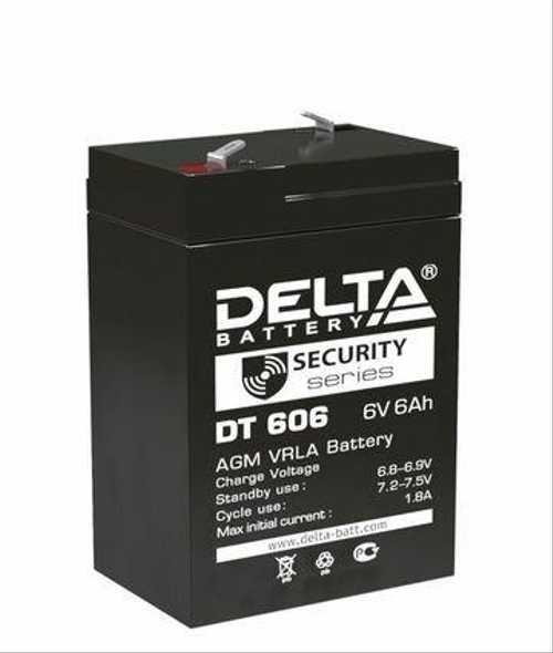 Аккумулятор для детской машинки Delta DT 606