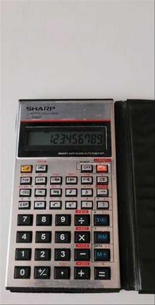 Инженерный калькулятор sharp EL- 506P