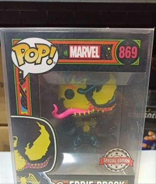 Фигурка Funko POP Marvel Venom Eddie Brock Black