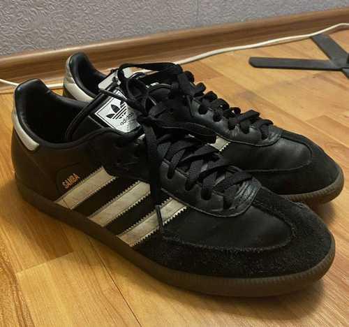 Кроссовки adidas samba black 42.5