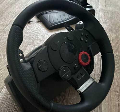 Руль logitech driving force gt 900   лепестки