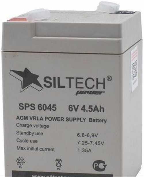 Аккумулятор siltech (SPS 6045) 4.5 Ач универсальна