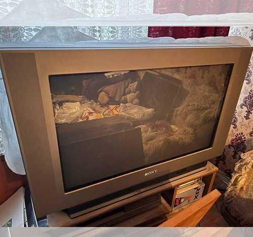 Телевизор sony trinitron KV-32FX20E на запчасти