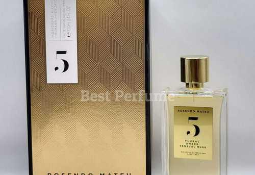 Rosendo Mateu 5 Floral, Amber, Sensual Musk 100 ml