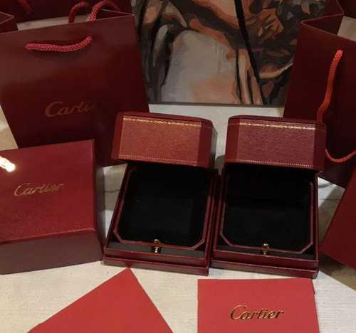 Коробка cartier для кольца