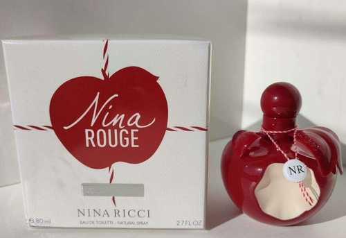 Туалетная вода женская Nina Rouge Nina Ricci 80