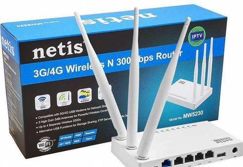 Wifi роутер 4g модем netis mw5230