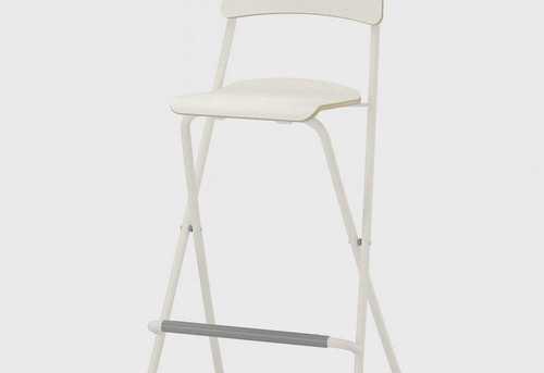 Барный стул IKEA (икеа) со спинкой 52х44х103