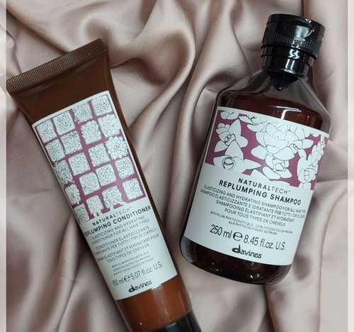 Davines Replumping набор шампунь +кондиционер