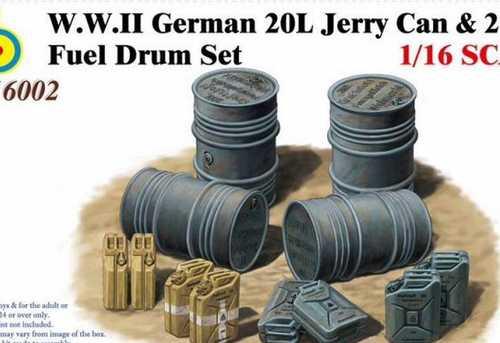 MC16002 1/16 W.W.II German 20L Jerry Can & 200L