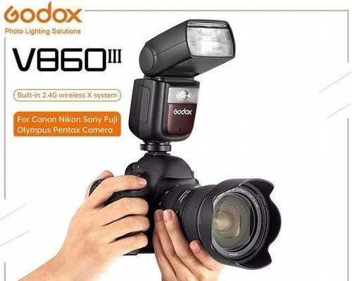 Godox v860III Canon, Nikon, Sony, Fuji