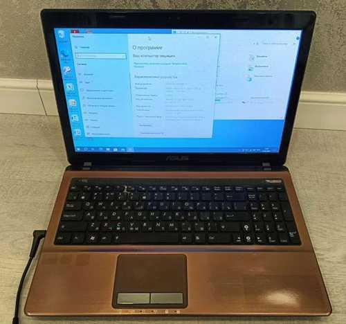 Ноутбук asus k53s i5