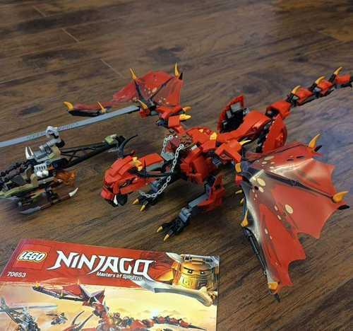 Конструктор Lego Ninjago дракон 70653