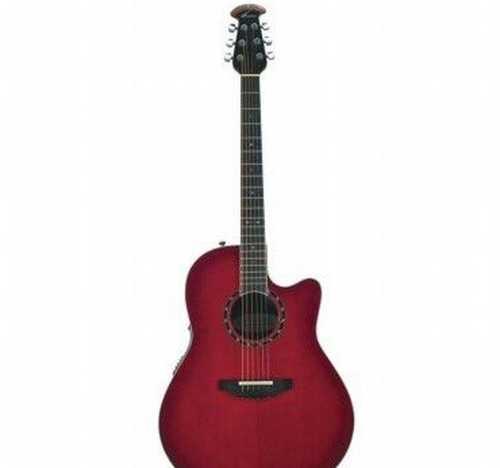 Ovation 2771AX-сcb-G Standard Balladeer Deep Contour Cutaway Cherry Cherry Burst