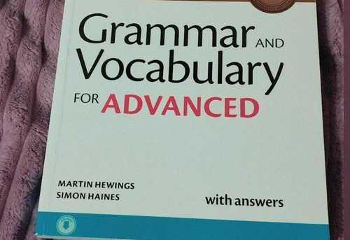 Grammar and vocabulary for advanced