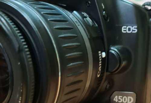 Canon EOS 450D с 18-55mm II