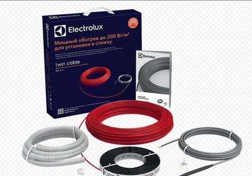 Электрический теплый пол Electrolux кабель
