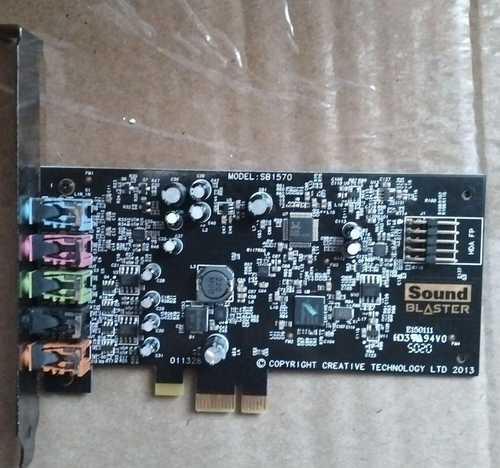 Звуковая карта sound blaster SB1570