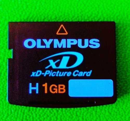 Карта памяти Olympus xd-picture card H 1Gb