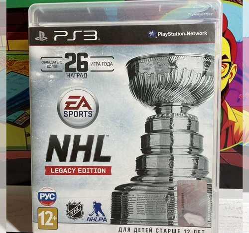 NHL Legacy Edition (Рус) нхл Хоккей Игра PS3