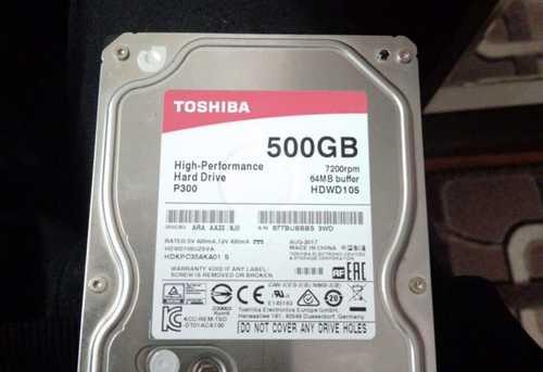 Жесткий диск toshiba 500 GB