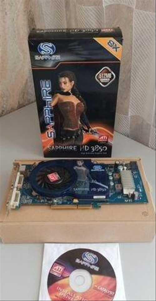 Видеокарта ATI (AMD) Radeon HD 3850 AGP