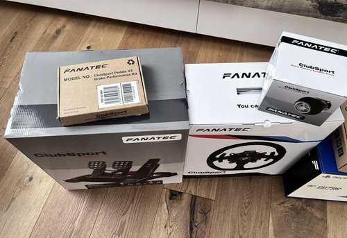 Педали Fanatec ClubSport V3 + boost kit 180