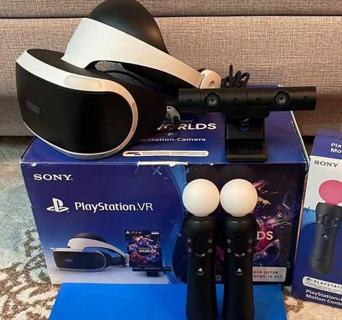 Playstation ps vr шлем виртуальной реальности