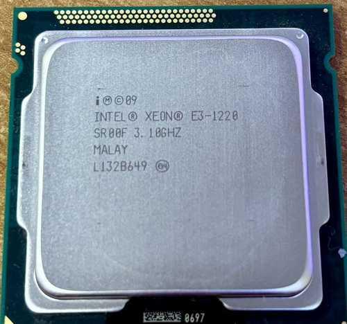 Процессор intel xeon e3-1220