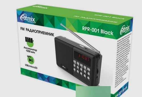 Радиоприемник Ritmix RPR-001 + Mp3 плеер