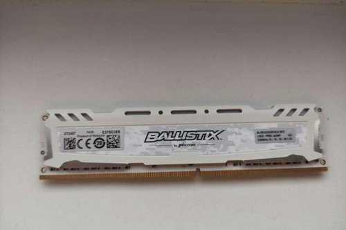 Оперативная память ddr4 8gb crucial 2400